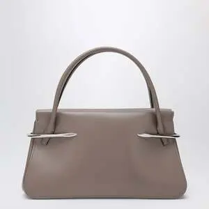 Givenchy Pinch Medium Bag In Taupe Leather - Gray