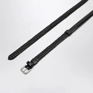Dolce & Gabbana Woven Leather Belt
