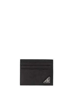 Prada Saffiano Leather Card Holder - Multicolor