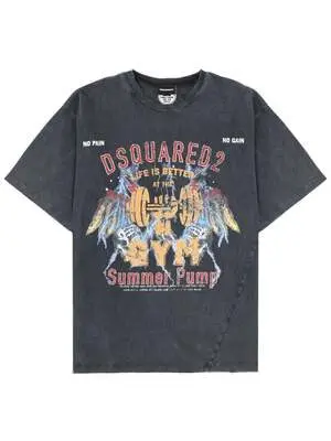 Dsquared2 T-shirt With Print - Multicolor
