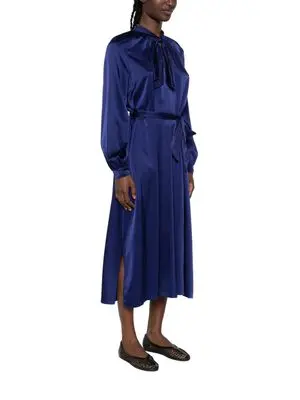 FORTE_FORTE Silk Long Dress