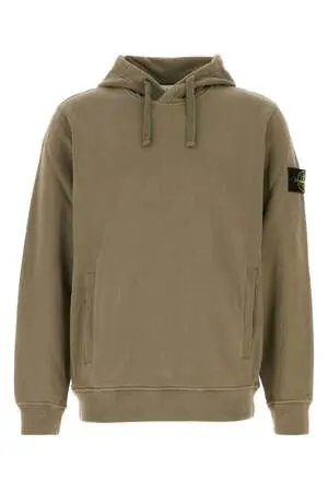 Stone Island Army Cotton Sweatshirt - Green