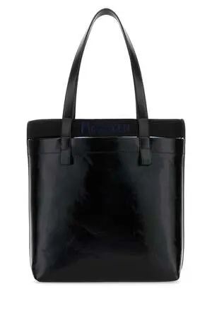 Alexander McQueen Canvas Shopping Bag - Black