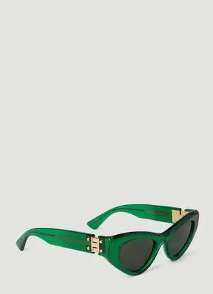 Bottega Veneta Cat Eye Sunglasses