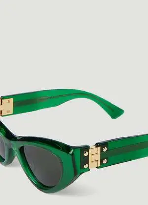 Bottega Veneta Cat Eye Sunglasses