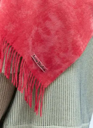 Acne Studios Narrow Tie-dye Wool Scarf