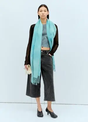 Acne Studios Narrow Tie-dye Wool Scarf