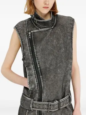 DIESEL® Belted Mini Dress