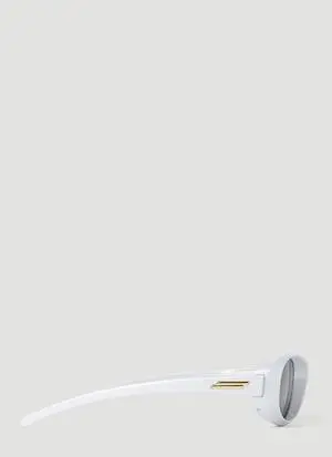 Bottega Veneta Arch Oval Sunglassses