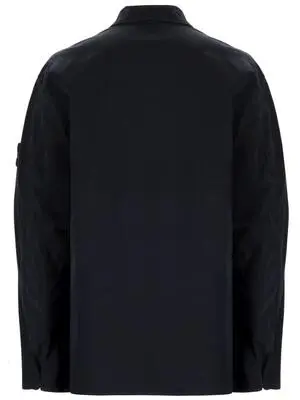 Stone Island Cotton Overshirt - Blue
