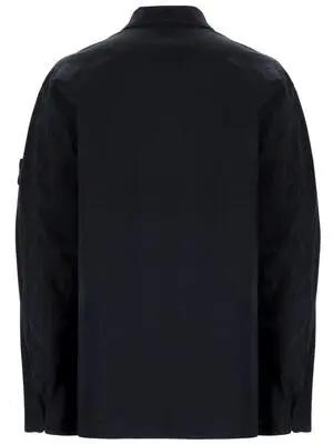 Stone Island Cotton Overshirt - Blue