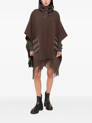 Herno Wool And Nylon Cape