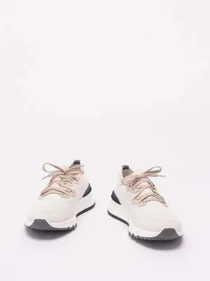 Brunello Cucinelli Cotton Knit Sneakers - Multicolor