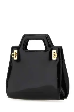 FERRAGAMO Leather Mini Wanda Handbag