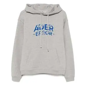 ADER ERROR Cotton Hooded Sweatshirt - Gray