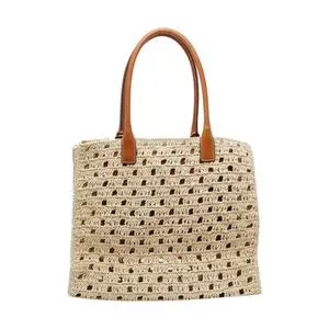 Versace Big La Medusa Shopper - Cream