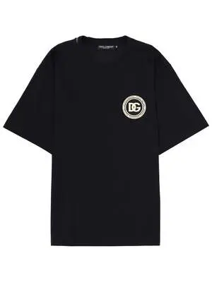 Dolce & Gabbana T-shirt With Logo - Blue