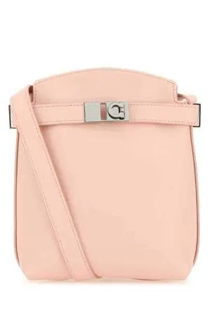 FERRAGAMO Pastel Leather Gancini Phone Case - Pink
