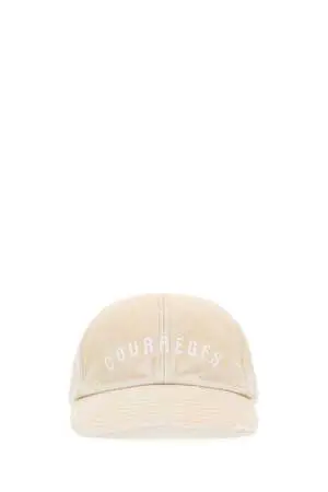 COURREGES Sand Cotton Baseball Cap - Brown