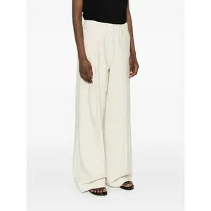 Dries Van Noten Striped Palazzo Trousers - Cream