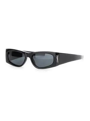 Saint Laurent Sl M140' Sunglasses With Cassandre In Acetate - Black