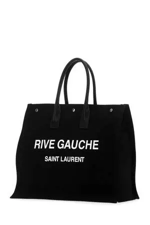 Saint Laurent Canvas Large Rive Gauche Shopping Bag