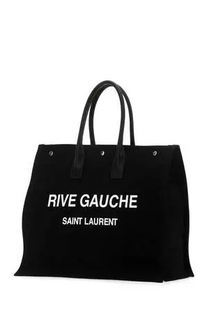Saint Laurent Rive Gauche Shopping Bag - Black