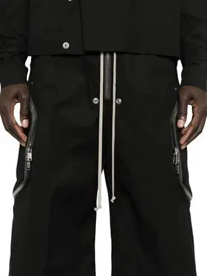 Rick Owens Pants Heizer Belas - Black