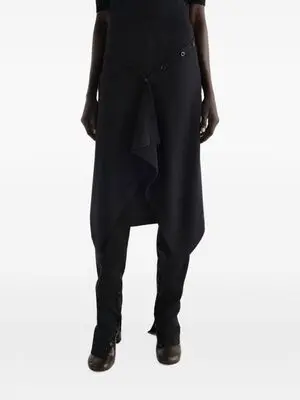 LEMAIRE Wool Blend Midi Skirt