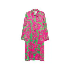 Dries Van Noten Coats Single Breasted Coats - Pink