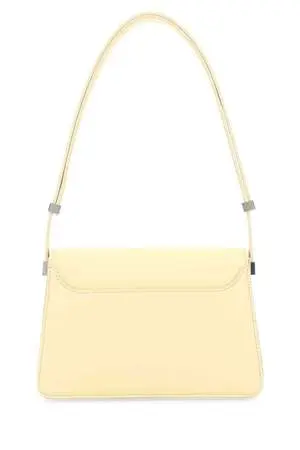LANVIN Pastel Leather Concerto Shoulder Bag - Yellow