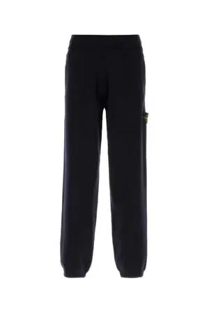 Stone Island Midnight Wool Blend Joggers - Blue