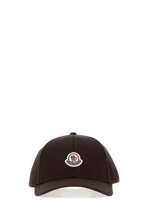 Moncler Chocolate Cotton Baseball Cap - Brown