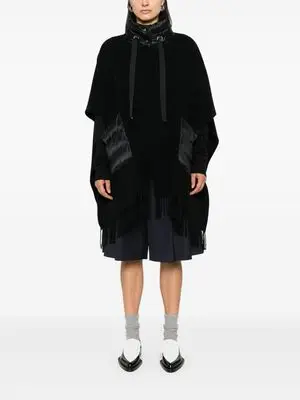 Herno Wool And Nylon Cape
