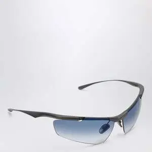 Balenciaga Cat-eye Boomerang Mirror Sunglasses - Blue