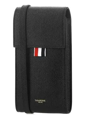 Thom Browne Leather Phone Holder