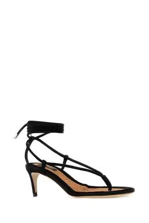 Dsquared2 Suede Twin Thong Sandals