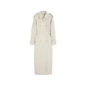 Max Mara Neutrals Coats Trench & Raincoats - Cream