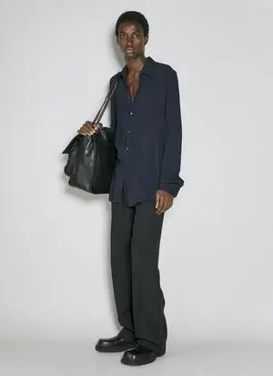 Dolce & Gabbana Martini Fit Stretch Charmeuse Shirt