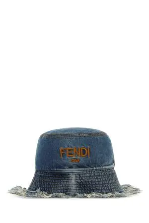 Fendi Denim Hat - Blue