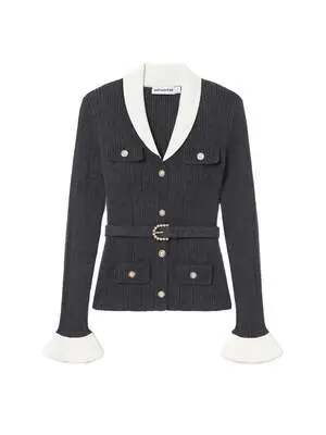 SELF-PORTRAIT Knit Cardigan - Multicolor