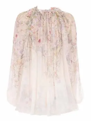 Zimmermann Billow Rebellion Blouse - Cream