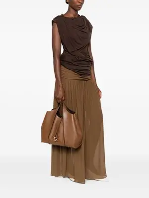 TOD'S T Timeless Leather Tote Bag - Multicolor
