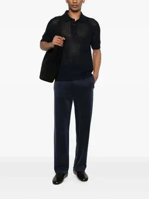 Prada Cotton Linen Polo Neck - Multicolor