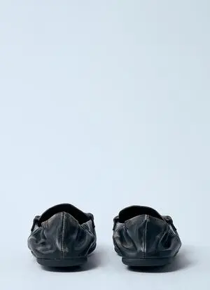 Prada Logo Plaque Loafters