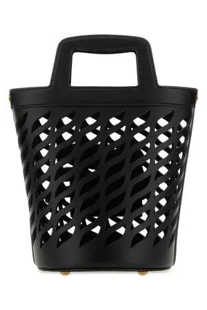 Etro Leather Coffa Bucket Bag