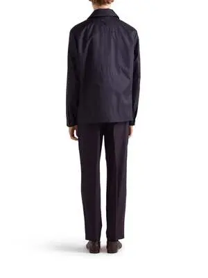 Prada Tailored Cotton Poplin Trousers