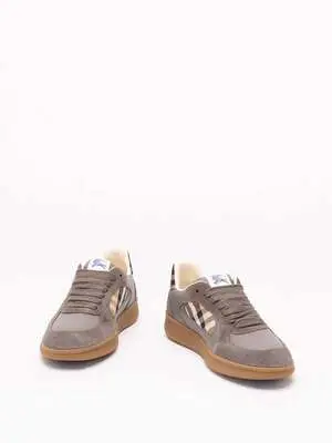 Burberry Calf Leather Sneakers - Multicolor