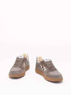 Burberry Calf Leather Sneakers - Multicolor
