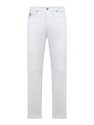 Brunello Cucinelli Brunello Cucinelli Men Stretch Cotton Jeans Multicolor